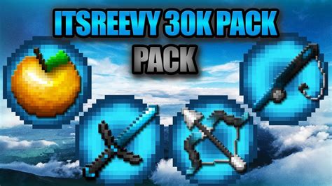 Minecraft Pvp Texture Pack L Itsreevy 30k Pack 32x ★ Youtube