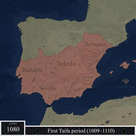 The History Of Al Andalus Over The Maps Rislamichistory