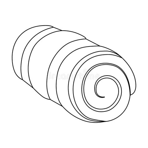 Icône Simple Touristtent De Matelas En Web Dillustration Dactions De