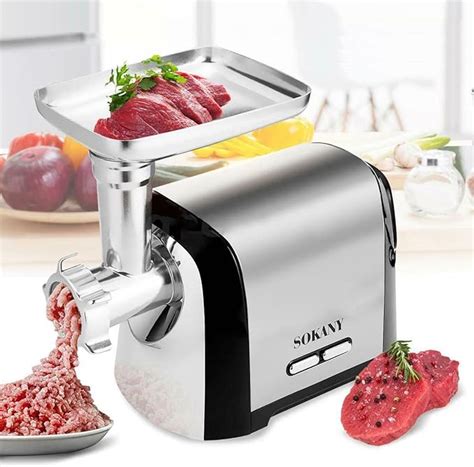 Amazon.de: SOKANY SK-088 Fleischwolf Elektrisch Fleischmaschine 3200W ...