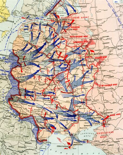 Карта оккупации ссср в вов