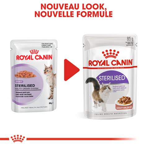 Royal Canin Sterilised en sauce pâtée pour chat | Pas cher