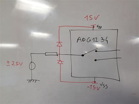 Adg1234 Analog Inputs Clamping Diodes Qanda Switches Multiplexers Engineerzone