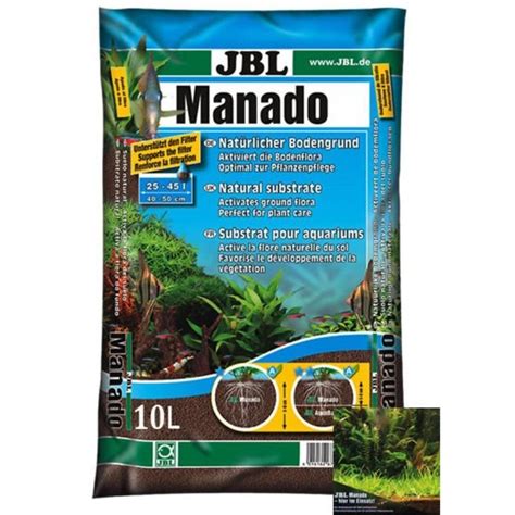 JBL Manado Substrat De Sol Naturel Pour Aquarium 10 L