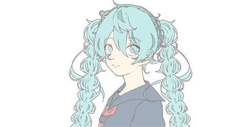 初音ミク 制服 Sasatakeのイラスト Pixiv