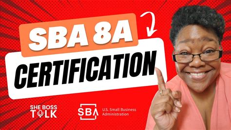 SBA 8A CERTIFICATION FOR SMALL BUSINESS WHAT YOU NEED TO KNOW SHE