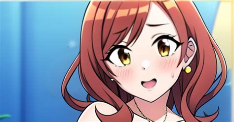 アイドルマスターシャイニーカラーズ 甘奈のおへそを舐めるp マキウスのイラスト Pixiv