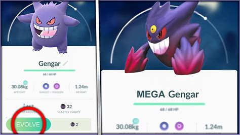 Gengar Mega Evolution Pokemon Go