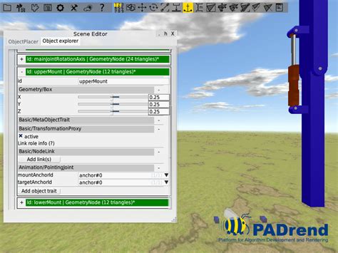 Functional Objects Pointing Joint Padrend Tutorials