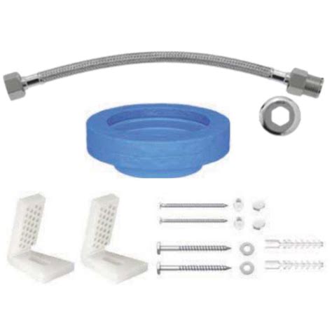 Kit De Instalação Para Bacia Caixa Fixação Lateral MadeiraMadeira