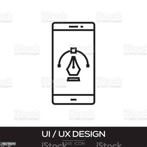 Ui 和 Ux 設計行圖示向量圖形及更多圖形使用者界面圖片 圖形使用者界面 互聯網 信息圖形 Istock
