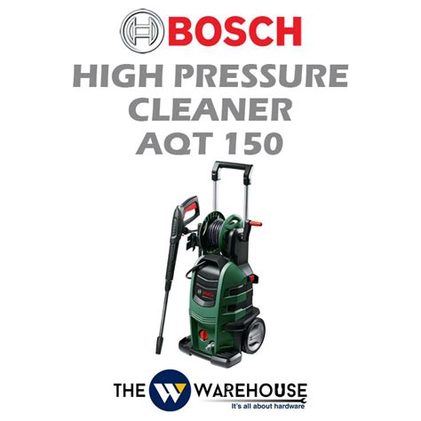 Bosch High Pressure Cleaner Aquatak 150 Malaysia Thewwarehouse