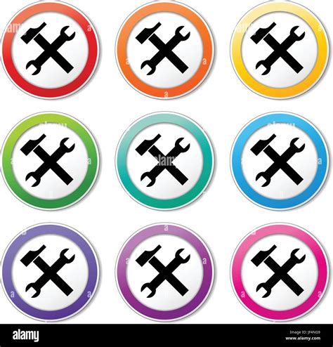 White Orange Color Colors Colour Colours Stock Vector Images Alamy