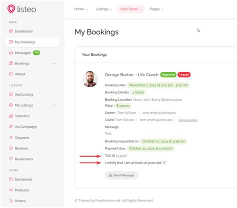Adding Custom Field To Booking Confirmation Form Listeo Knowledge Base