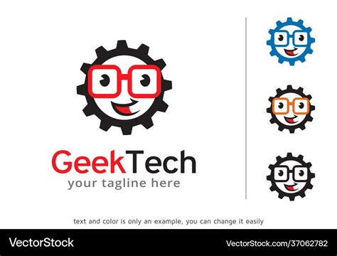 Computer Geek Logo