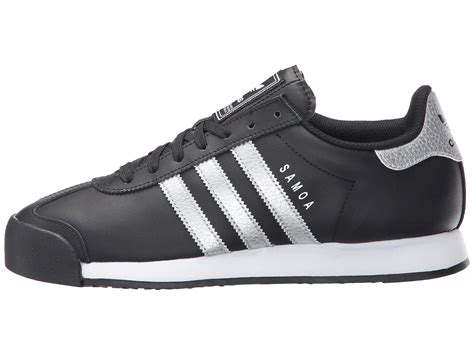 Adidas F37598 Mens Size 11 Samoa Black Leather Lace Up Low Top