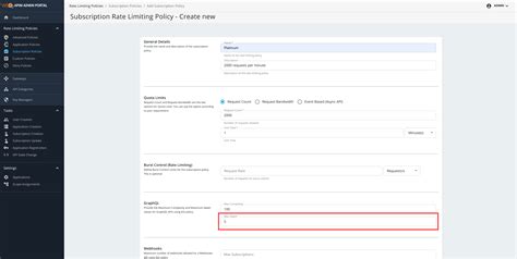 Query Depth Limit WSO2 API Manager Documentation 4 3 0
