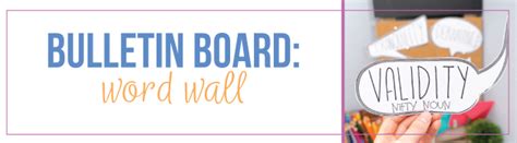 Low Prep Middle School Bulletin Boards Language Arts Classroom