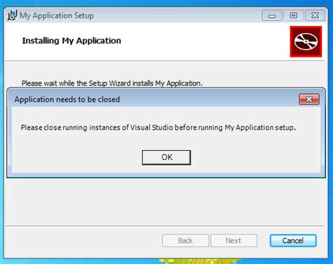Prompt User To Close Applications On Install Uninstall With Wix Custom Action Codeproject