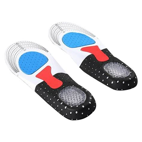 Weipeensee 1 Pair Plantar Fasciitis Feet Insoles Arch Supports Gel