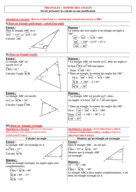 Isolant Synthétique Définition Calcul Angle Triangle Isocèle