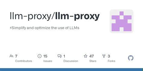 Github Llm Proxyllm Proxy ⚡simplify And Optimize The Use Of Llms