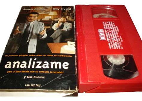 Vhs Analizame Analyze This 1999 Mercadolibre