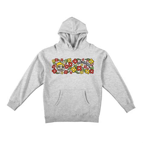 Krooked Skateboards Sweatpants Hood Heather Grey Multi SKATE
