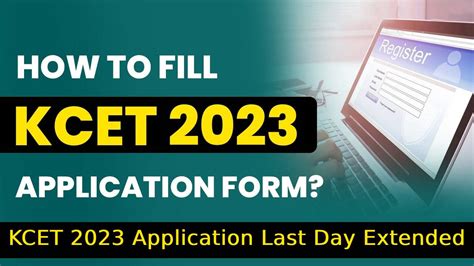 Kcet 2023 Application Form Last Day Extended April 25 Direct Link To