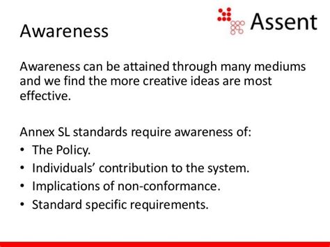 Iso Annex Sl Clause 7 Support