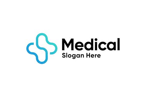 Premium Vector Modern Line Art Medical Hospital Care Logo Design
