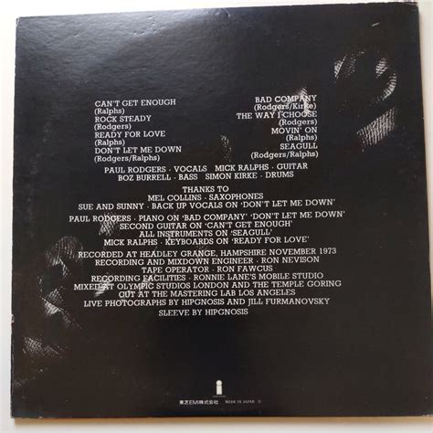 Yahooオークション Bad Company Bad Company バッド・カンパニー