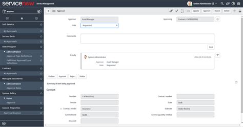 Contract Management — Servicenow Elite