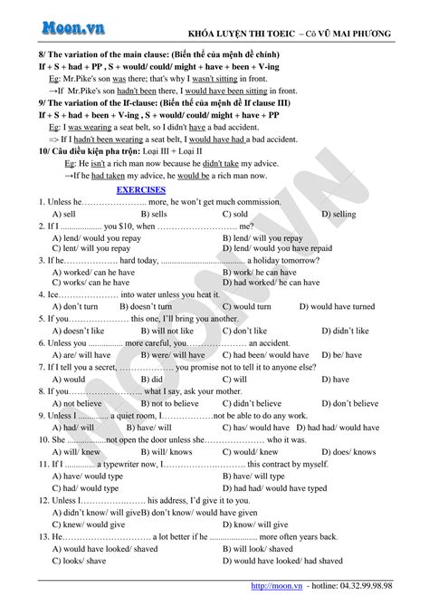 SOLUTION Ngu Phap Tieng Anh Tom Luoc Bai Conditional Sentences Studypool