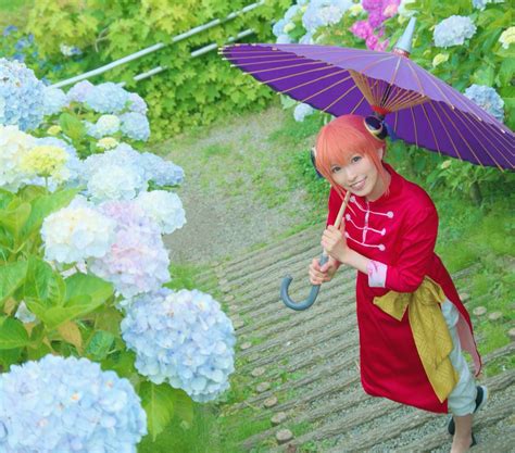 Ishiko いしこ ☂️インディペンデンスデイ🐸 Photo にっしー 2018年撮影 Gintama Kagura Cosplay Kaguracosplay 銀魂