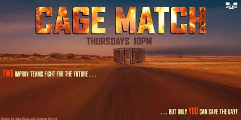 General Admission Pm NY Cage Match Upright Citizens Brigade