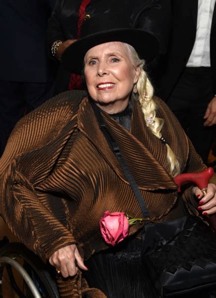 Joni Mitchell Library Joni Mitchell Makes Rare Public Appearance At
