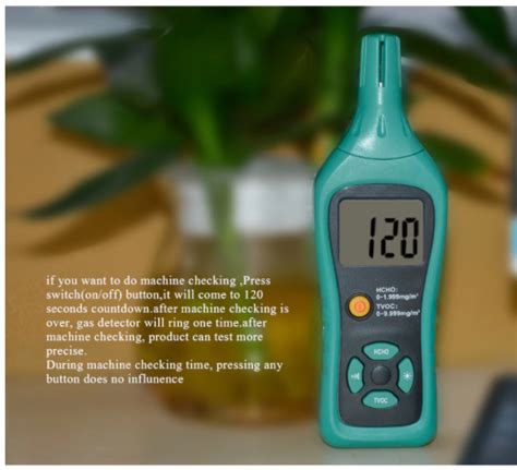 Air Quality Formaldehyde Meter Detector Analyzer Temperature And Humidit
