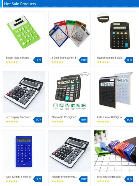 Big Button 12 Digit Calculator Buy 12 Digits Electronic Calculator