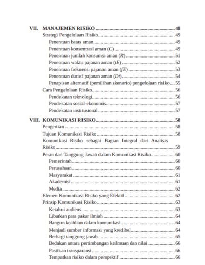 Buku Tahapan Penilaian Risiko Kesehatan Lingkungan