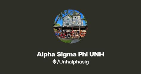 Alpha Sigma Phi Unh Instagram Linktree