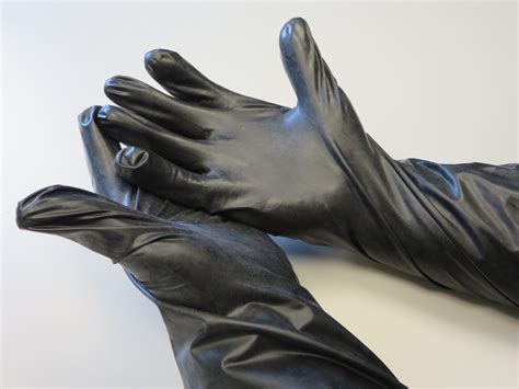 Butyl Rubber Solvent Gloves American Made Smooth Butyl Gloves Thin