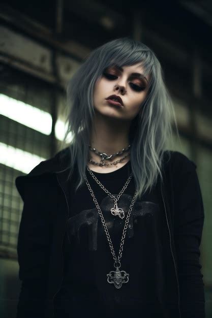 Premium Photo Gothic Style And Attitude In Cathedral Setting