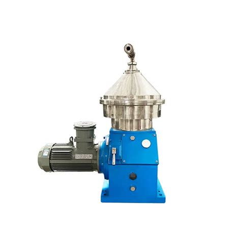 Continuous Disc Stack Centrifugal Separator For Solid Liquid Separation