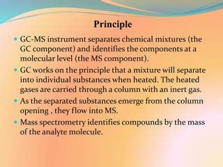 Hyphenated GC MS PPTX Chemistry Science
