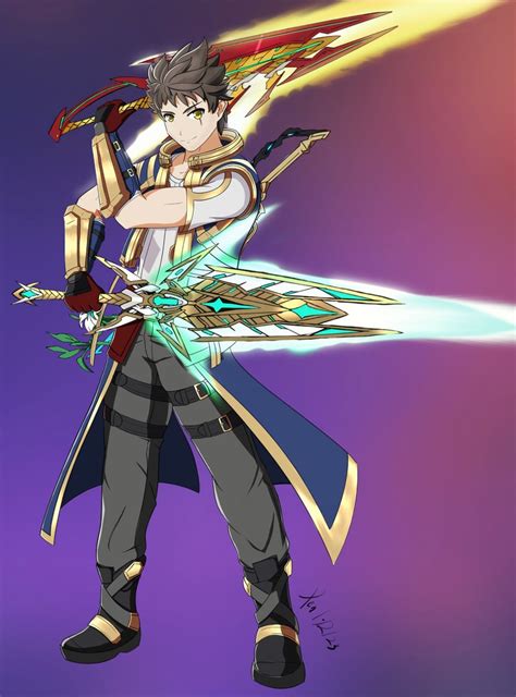 Rex Xenoblade Chronicles And 1 More Drawn By Xen Danbooru