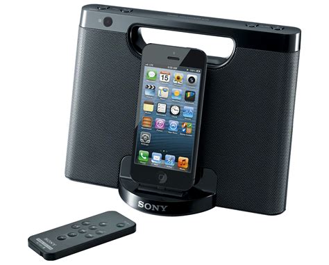Sony Rdpm7ipn Portable Lightning Speaker Dock For Iphone Ipod 60