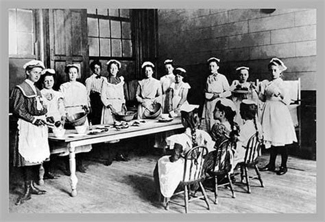 Women In Home Economics Class High Quality Prints On Paper Or Canvas