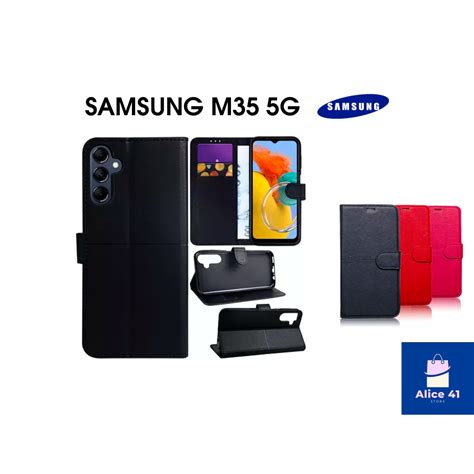 Capinha Capa Carteira Flip Cover Para Samsung M35 5g Shopee Brasil