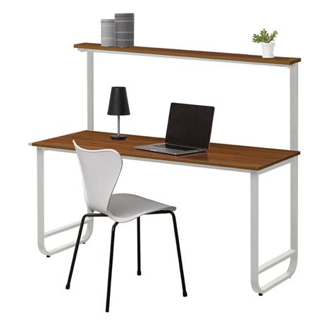 이가페 헤이즐 높은선반 컴퓨터책상 1800x600 월넛화이트 홈플러스 택배배송